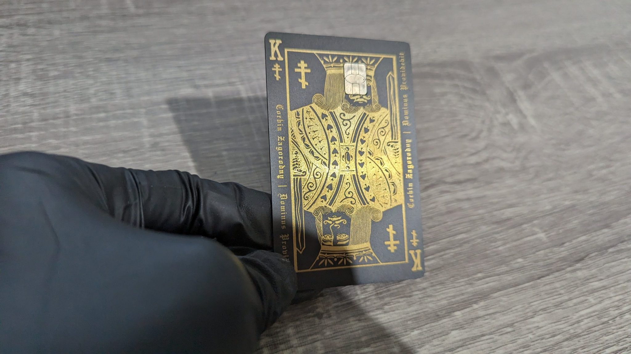 Fully Custom Metal Credit Card - Metal Card Studio